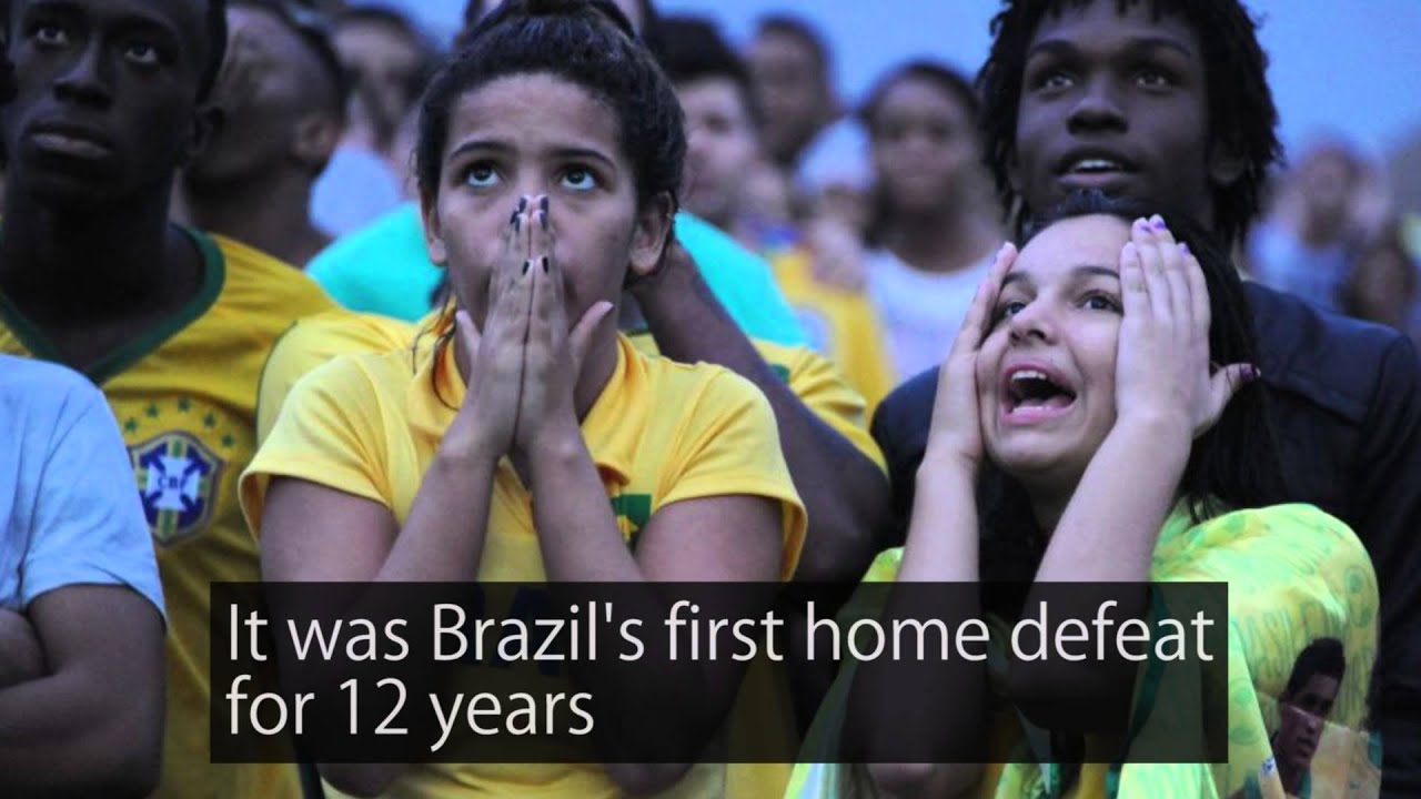 Brazil vs Germany: Brazil's record defeat in 60 seconds - YouTube