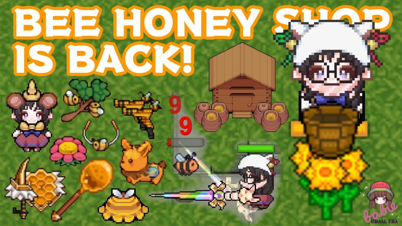 BEE HONEY SHOP 2022 | Melee Weapons, Gun & Melee Hybrid Weapon, Morph ...