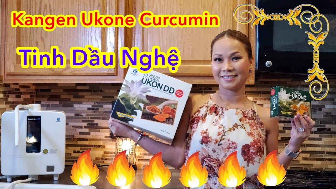 KANGEN UKONE CURCUMIN I Tinh dầu Nghệ Ukone - YouTube