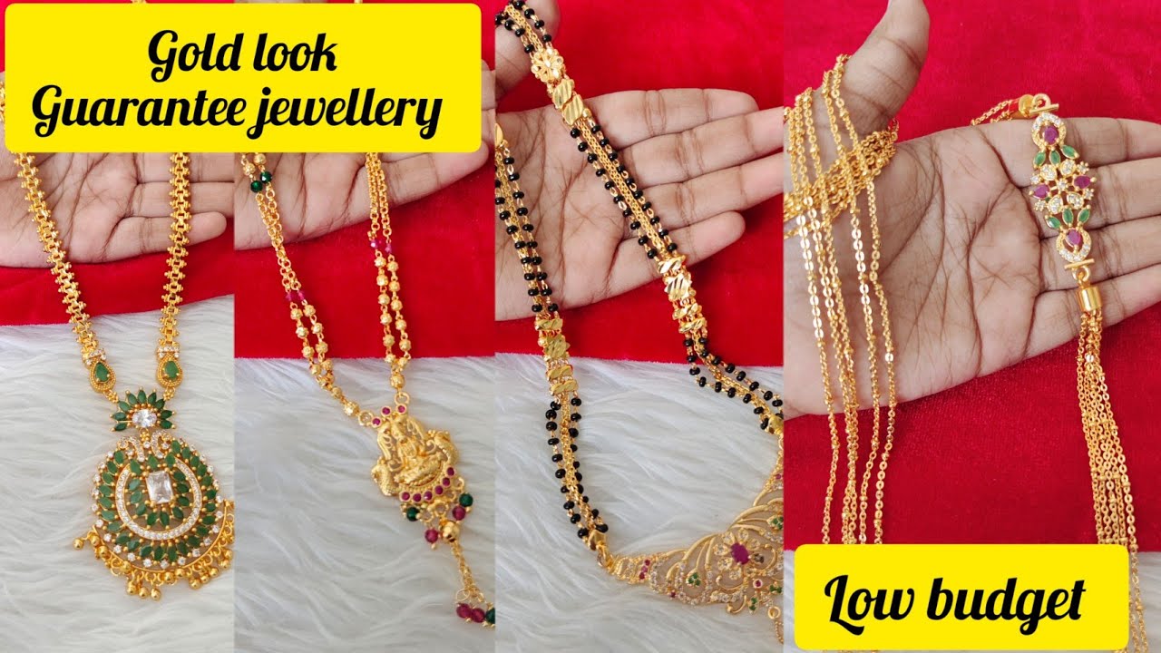 #latest one gram gold jewellery with friendly budget 🦚 watsapp ...