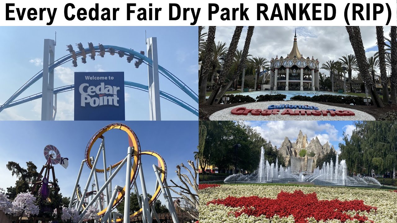 Ranking Every Legacy Cedar Fair Amusement Park (RIP) - YouTube