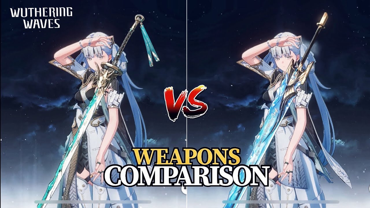 Jinhsi weapon comparison | Wuthering Waves - YouTube