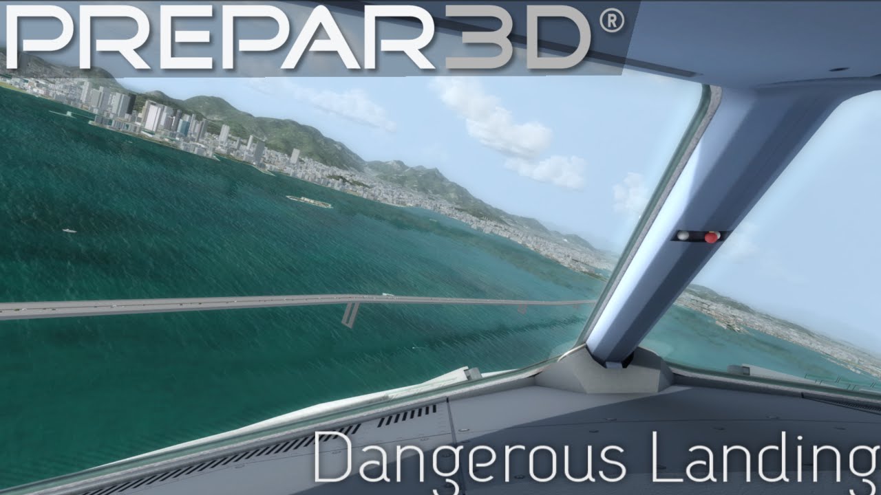 SBRJ Approach (Dangerous) A320 neo ★ Prepar3D v3 - Montage ★ ULTRA ...