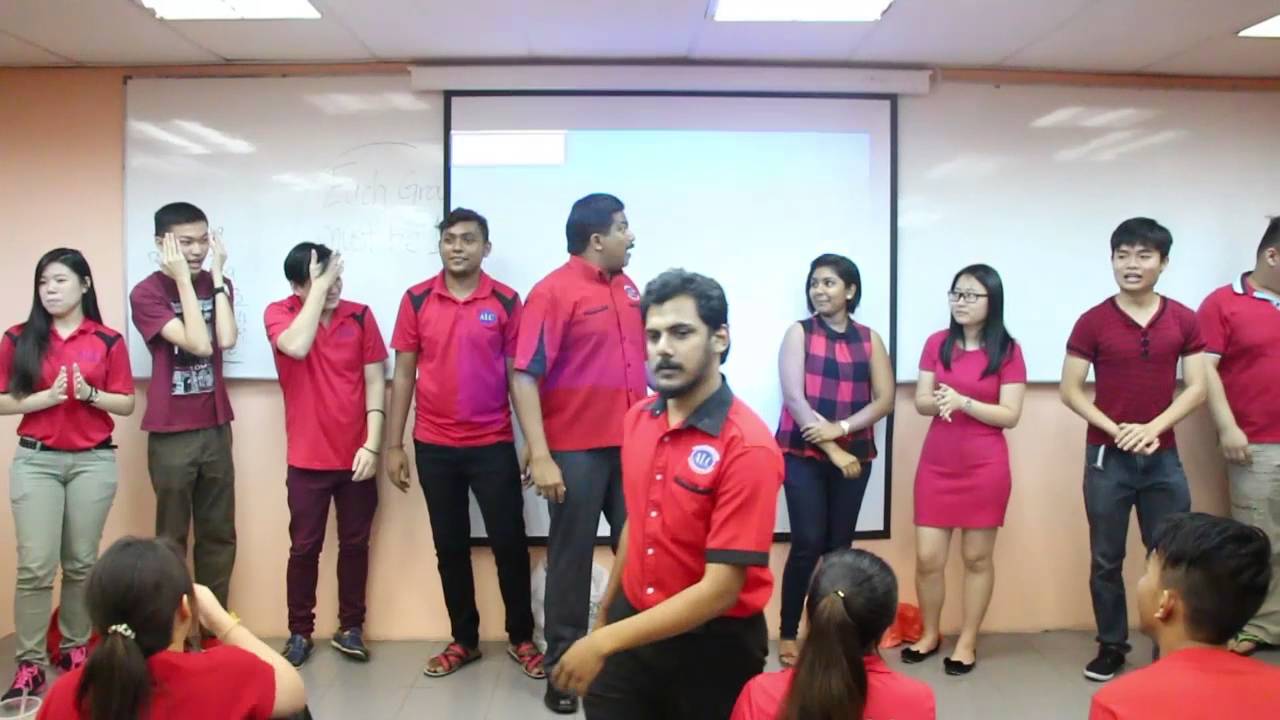 ALC College Christmas Gift Exchange 2015 - YouTube