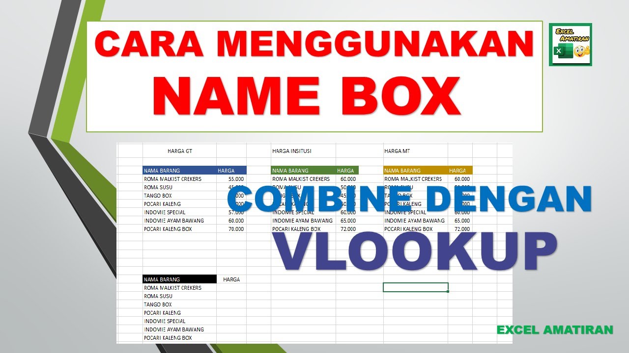 CARA MENGGUNAKAN NAME BOX - YouTube