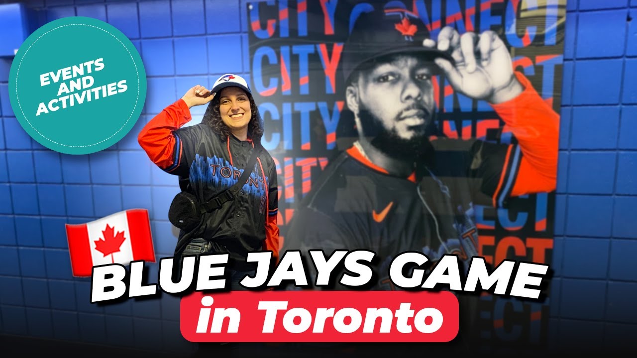 BLUE JAYS Game Day Experience in TORONTO | Giveaways and Stadium Tour ...
