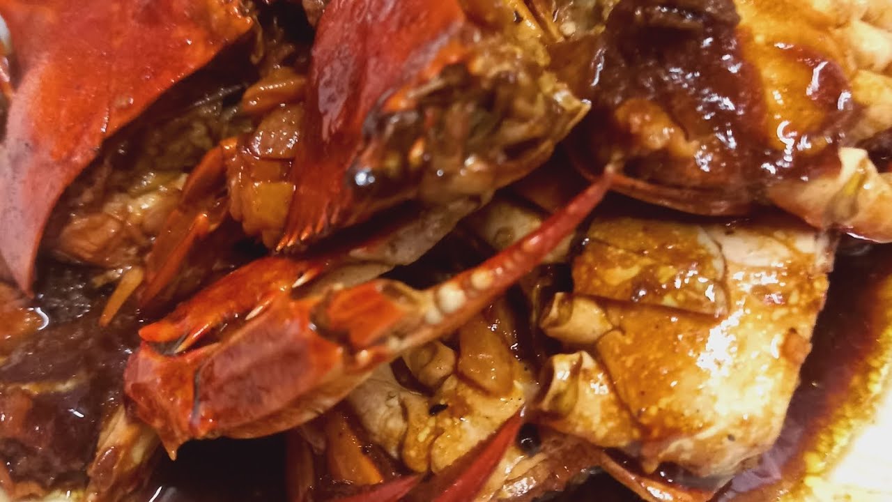 Adobong Alimango(Blue Crab) - YouTube