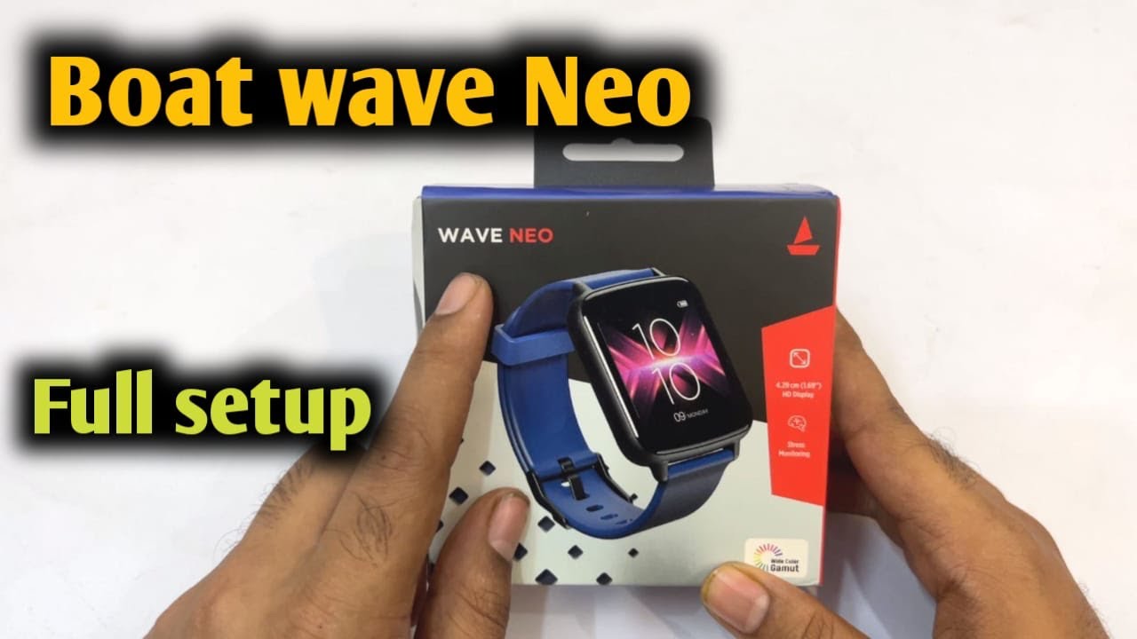 Boat wave Neo smart watch Full setup in Hindi - YouTube