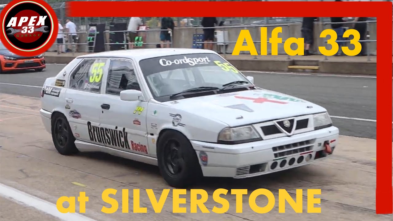 Alfa Romeo 33 Race Car at Silverstone | 2024 TinTops series | Apex33 ...