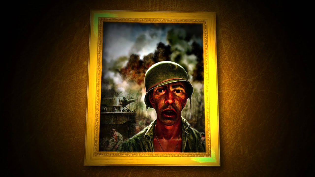 2000 Yard Stare Painting by Tom Lea - YouTube