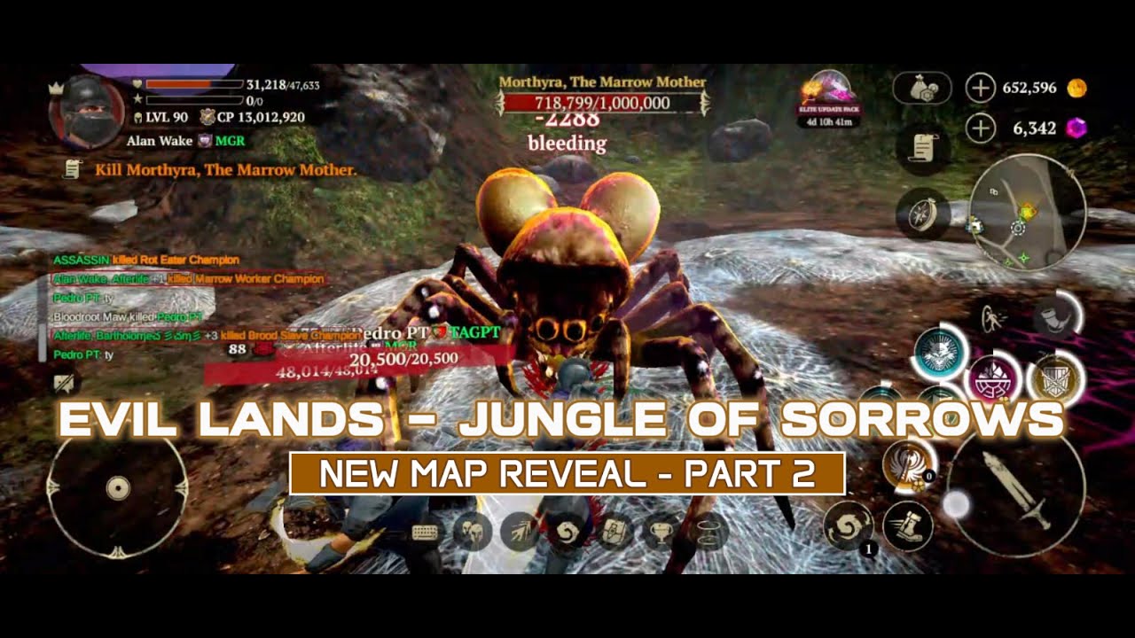 New Map Reveal! Jungle of Sorrows in Evil Lands🌴⚔️ Part 2 - YouTube
