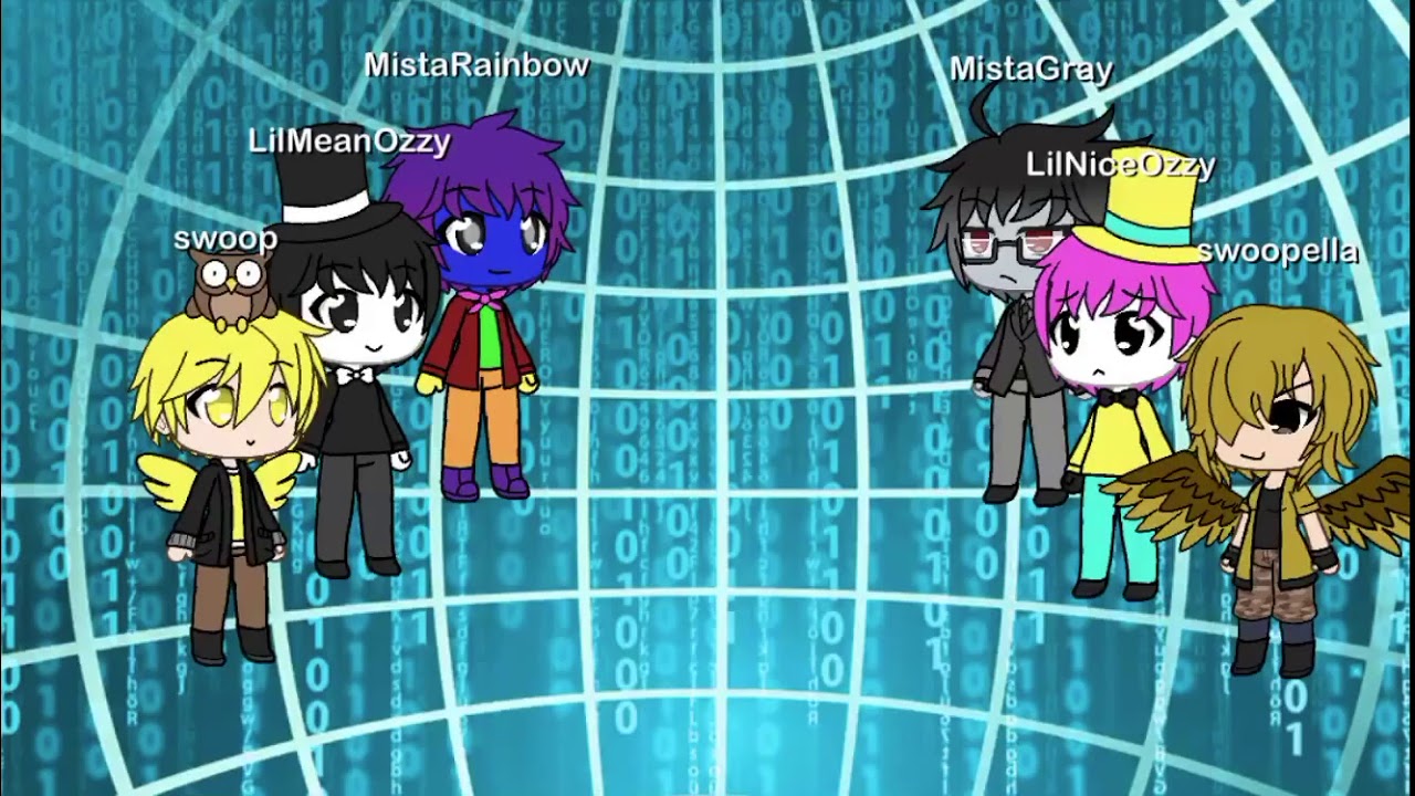 Lil mean ozzy and mista rainbow and swoop meet there oposites - YouTube