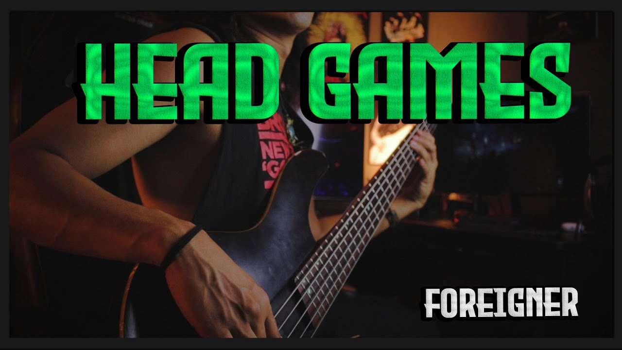 HEAD GAME - FOREIGNER COVER BASS - YouTube