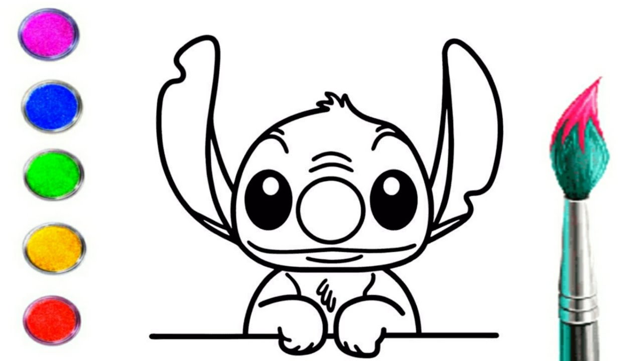 Baby Stitch Drawing