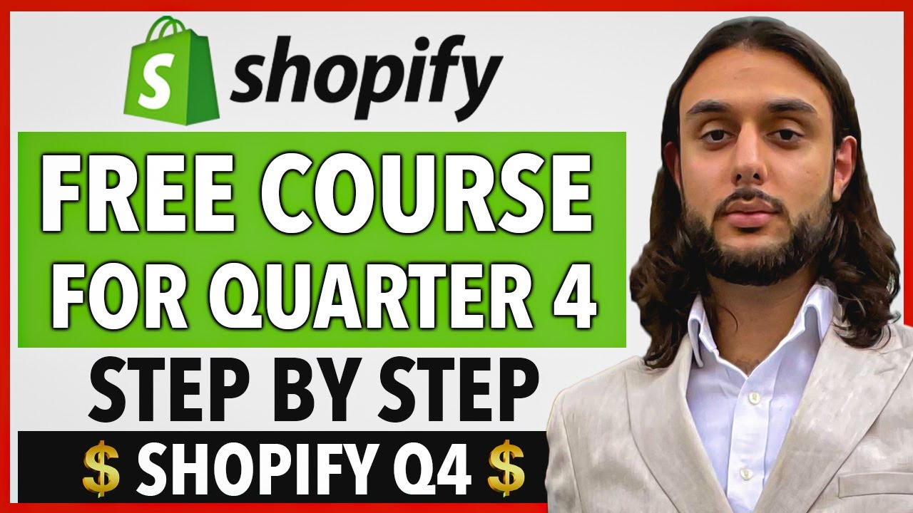 FREE Q4 Shopify Dropshipping Course | COMPLETE A Z BLUEPRINT FOR ...