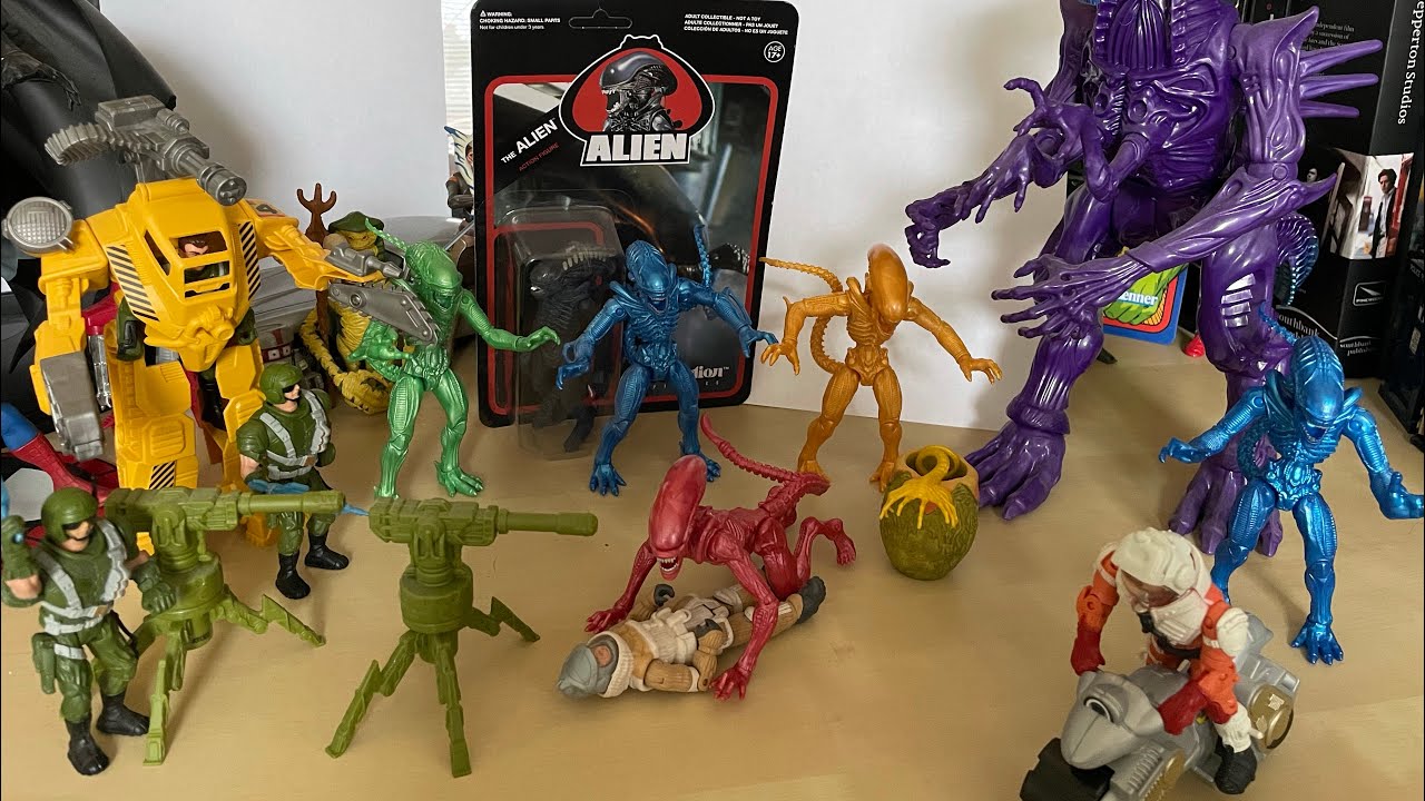 A History of the Alien Toy Franchise including review of the Alien ...