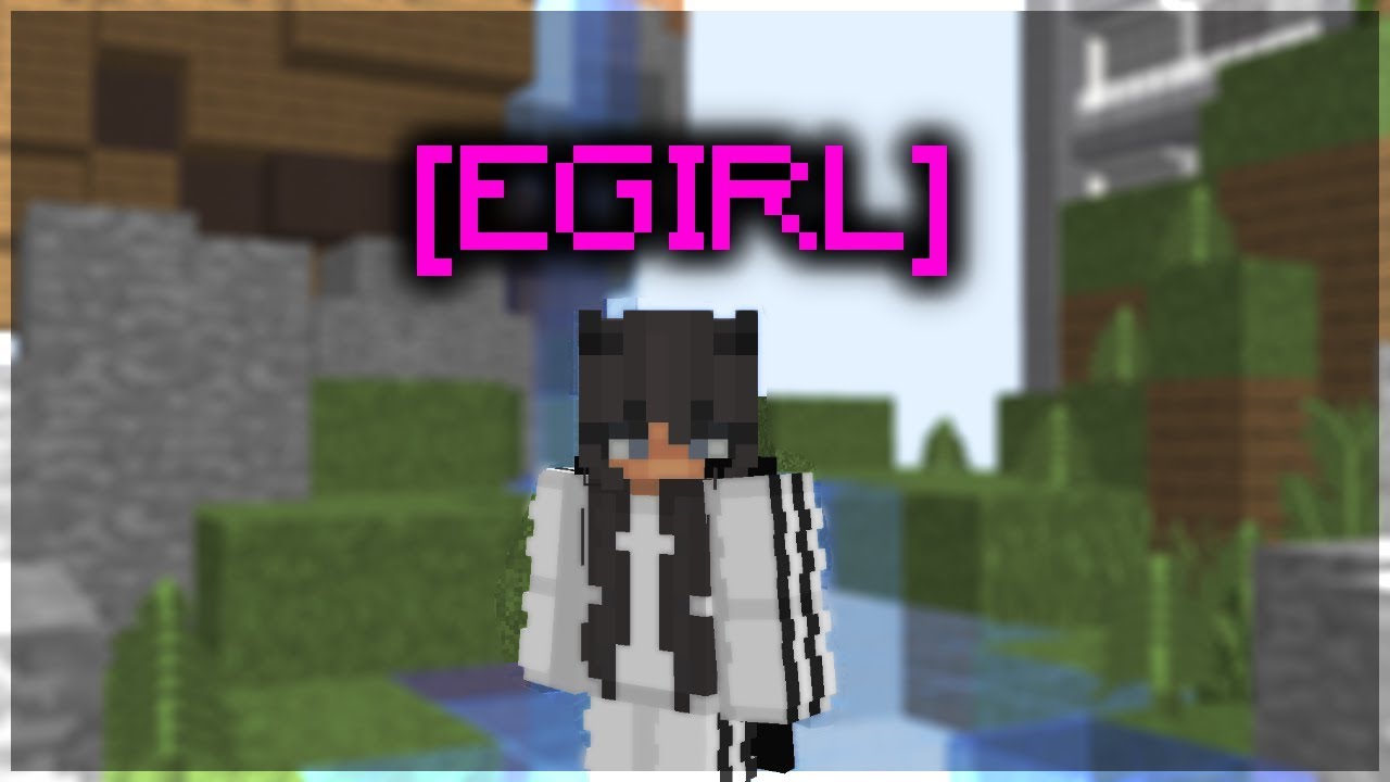 Transforming into an Egirl in Minecraft - YouTube