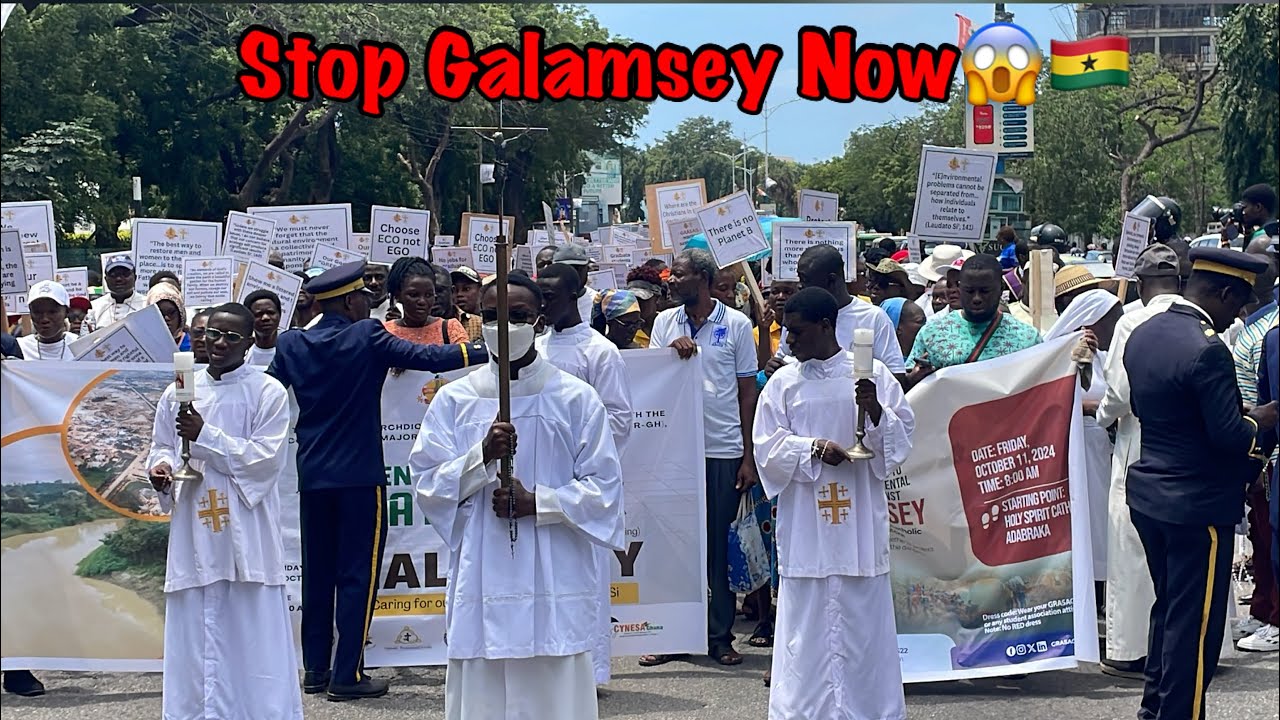 Catholic Church & heads of Charismatic churches leads a massive protest ...