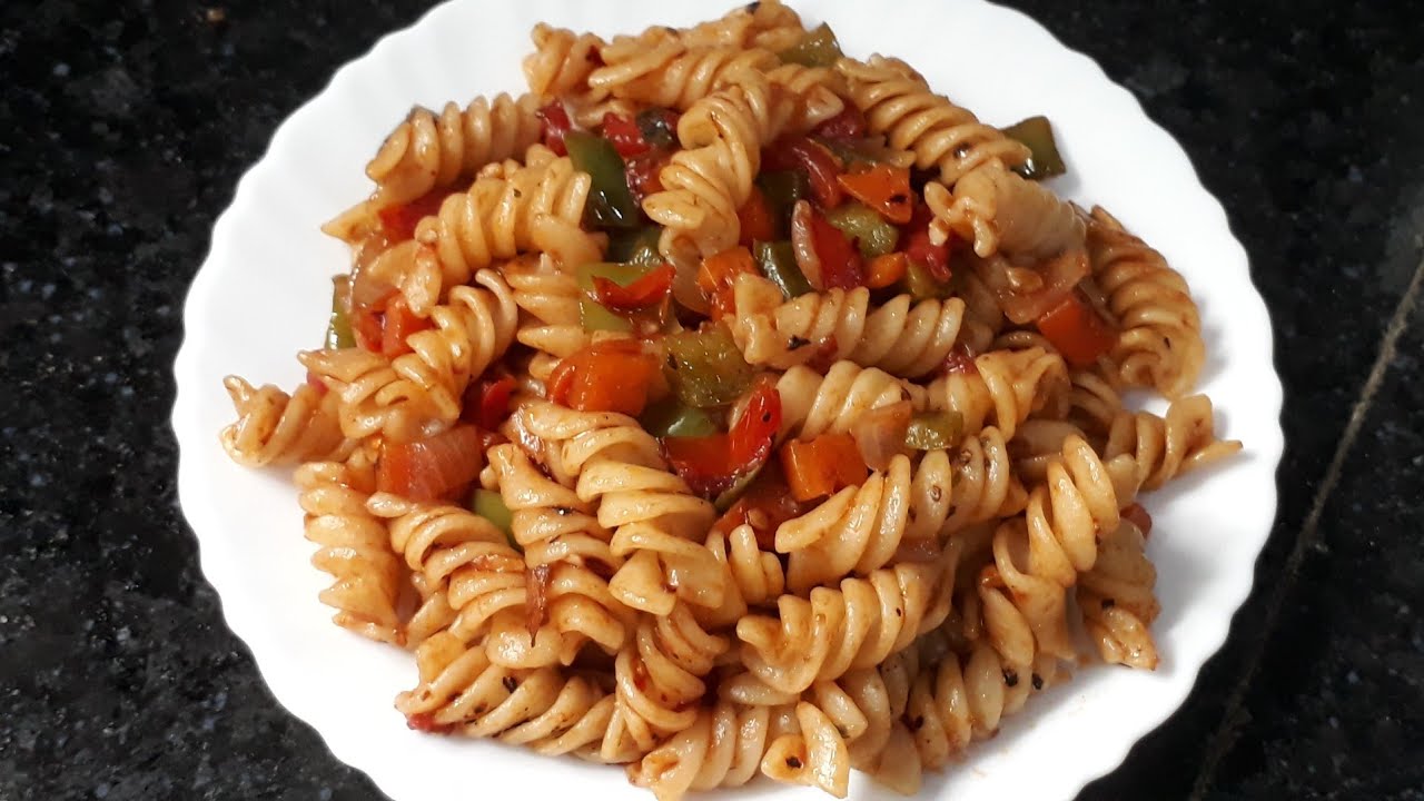 VEG PASTA | MIX VEG PASTA | HOME MADE VEG PASTA | - YouTube