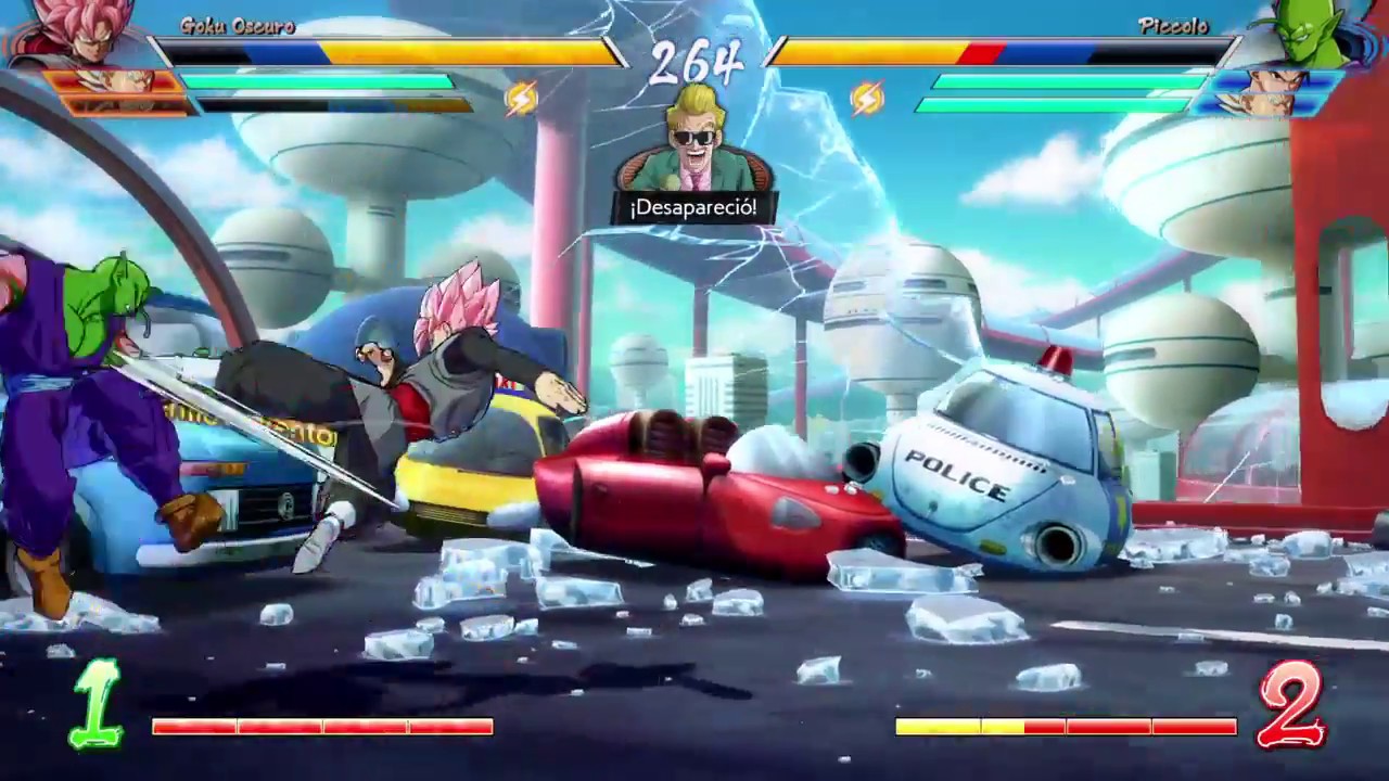 DRAGON BALL FighterZ_RED TEAM [Ras] VS BLUE TEAM [Ron] - YouTube