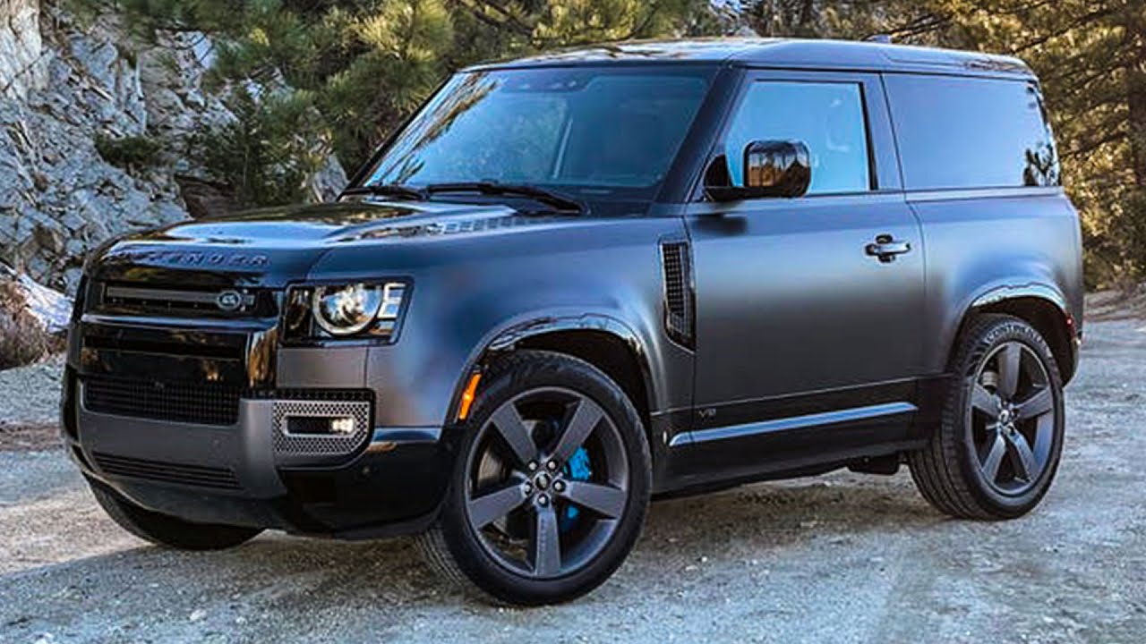 2022 Land Rover Defender 90 V8 Review More Power, More Character - YouTube