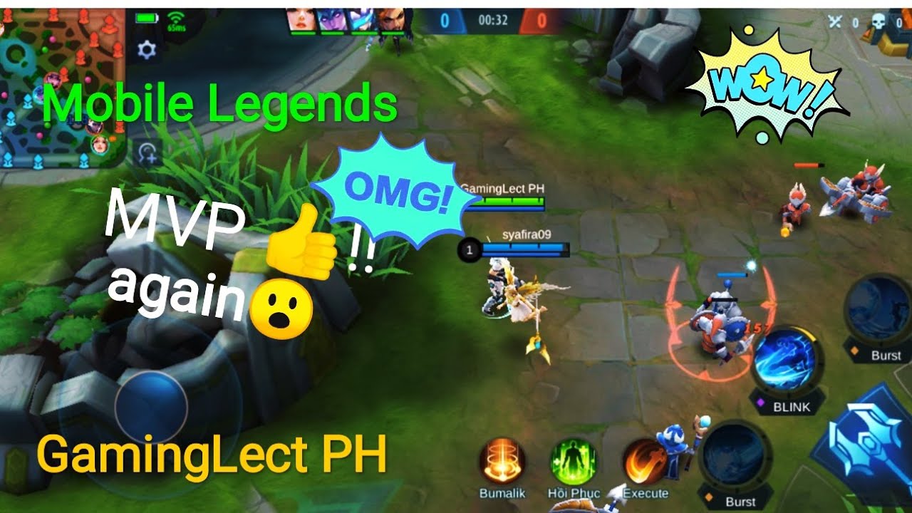 Mobile Legends Full Gameplay no commentary /Bruno/ML/Mvp/ - YouTube