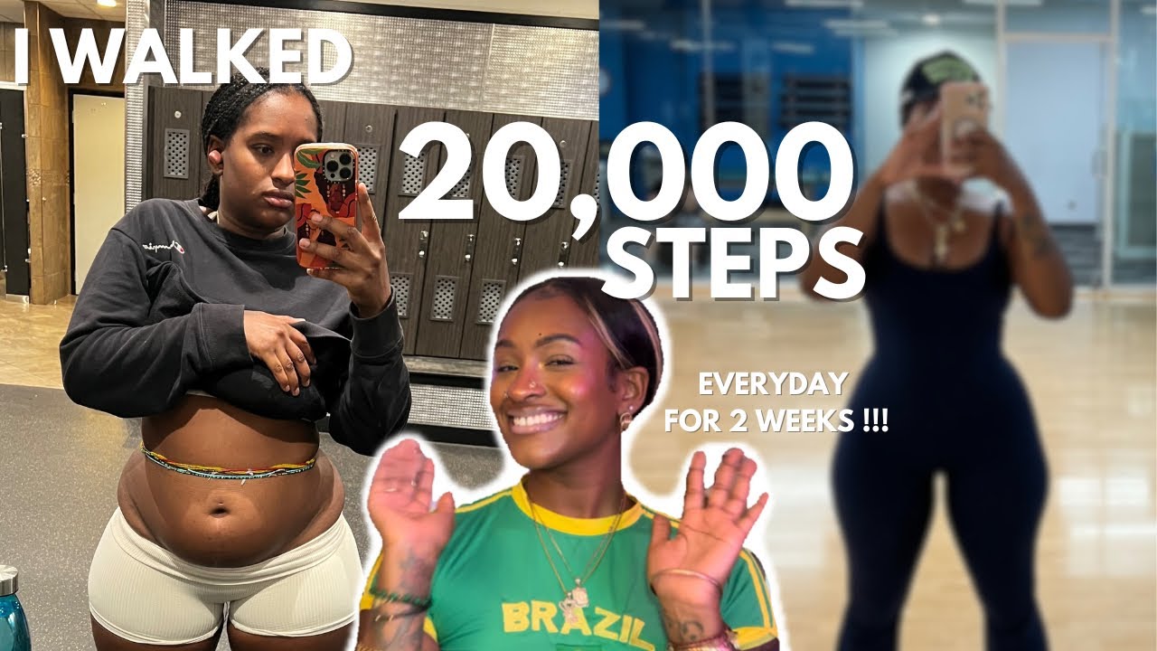 I Walked 20,000 Steps DAILY for 2 Weeks and THIS Happened - YouTube