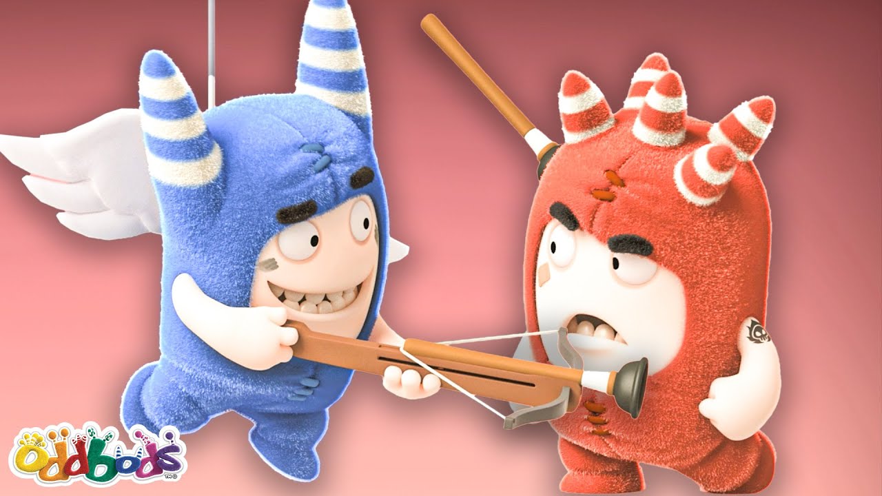 Cupid | Oddbods | Monster Cartoon for Kids - YouTube