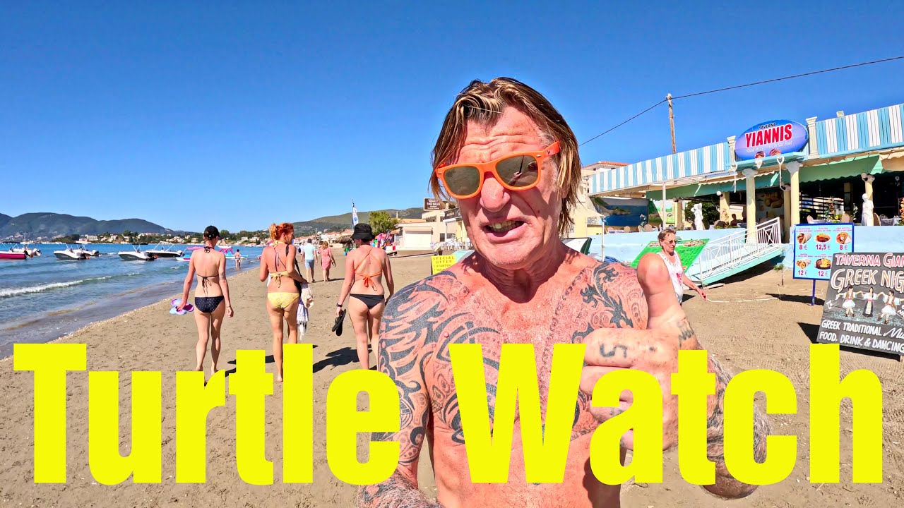 The Great Turtle SCAM. Lagana Zakynthos Greece - YouTube