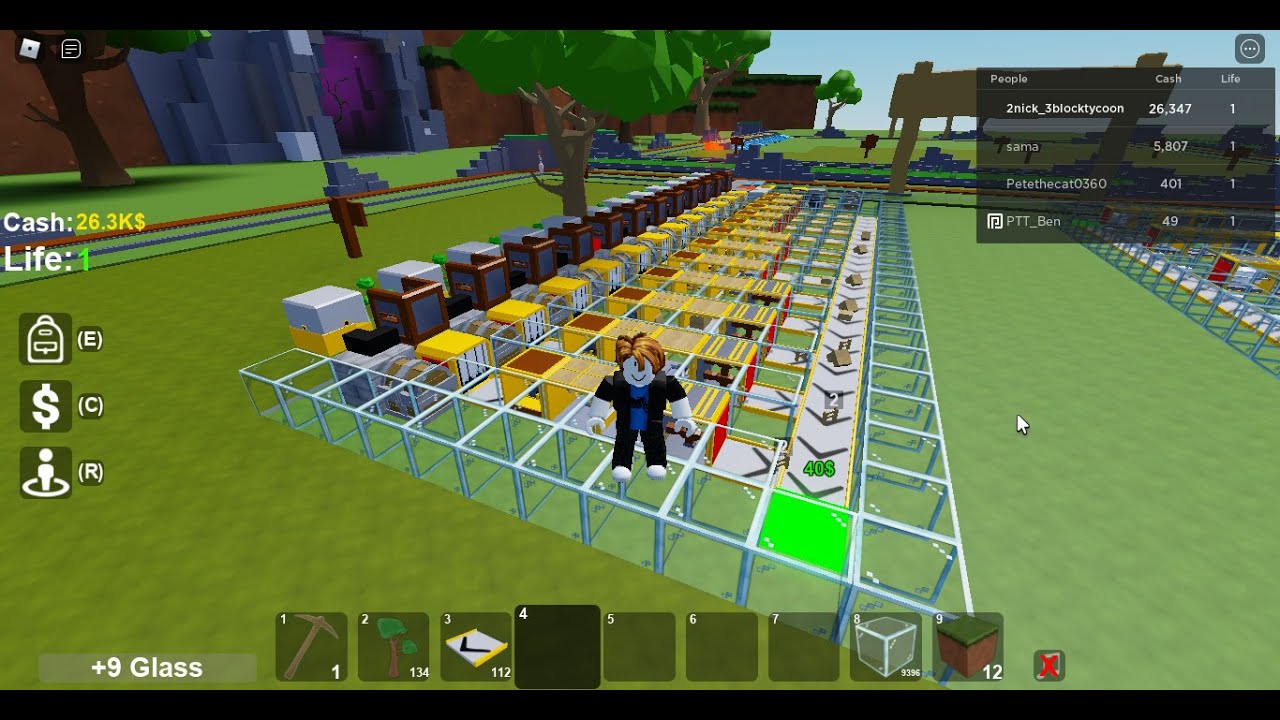 Make Auto Tree Farm! [Layer 1] EP#3 (Play&Grind) in Roblox : Block ...