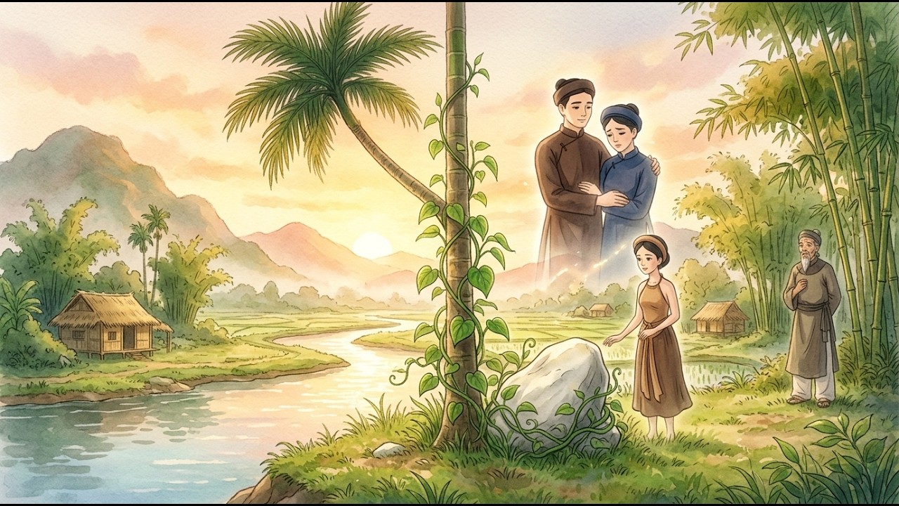 Vietnamese Fairy Tale | The Legend of Betel Leaf and Areca Nut — A ...