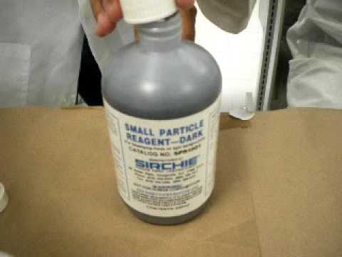 Developing and lifting latent fingerprints on wet surface - YouTube