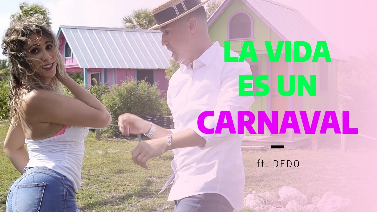 Celia Cruz - La Vida Es Un Carnaval 🎉 Casino Salsa Dance Miami ft. Dedo ...