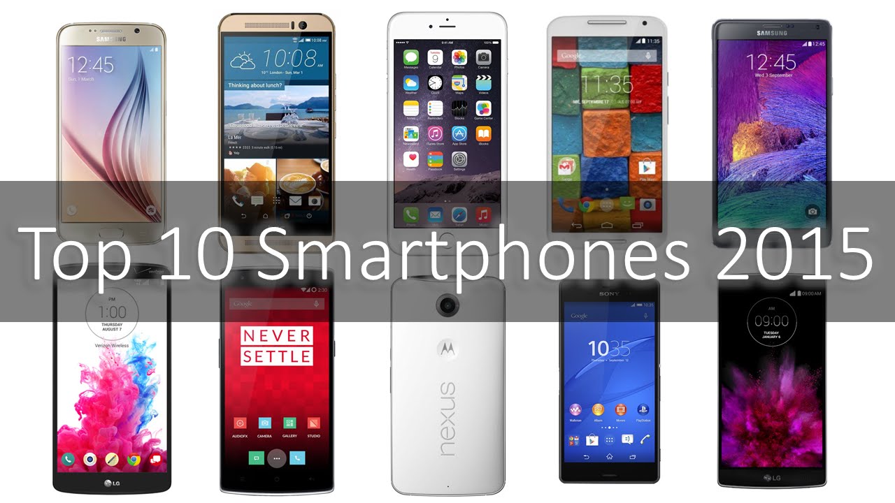 Top 10 Smartphones April 2015 - YouTube