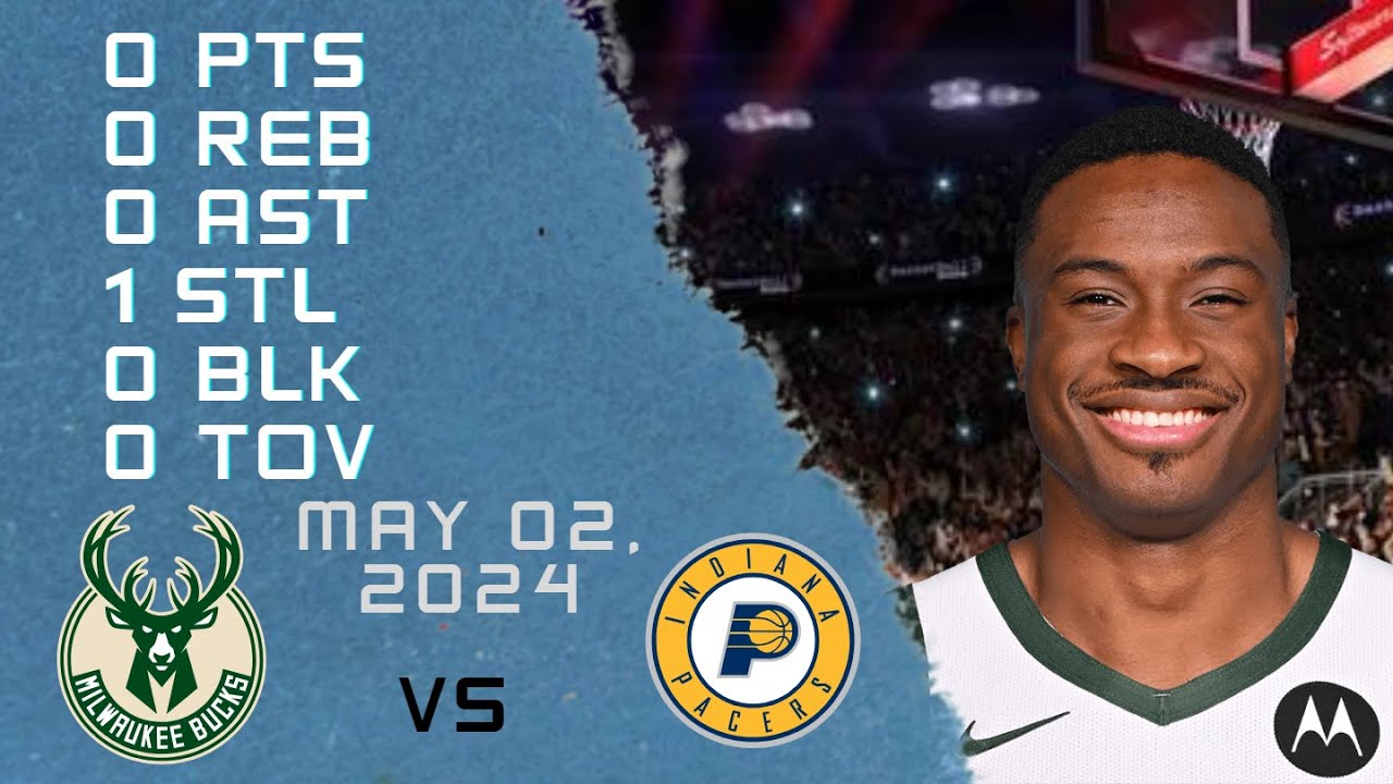 Thanasis Antetokounmpo Player Full Highlights VS PACERS NBA Play Off ...