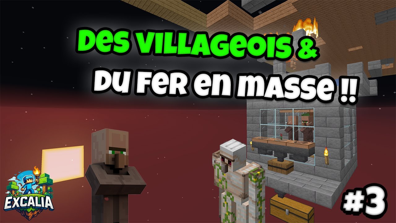 EXCALIA EP 3 : Avancé de l'île et nouvelle construction (farm à ...