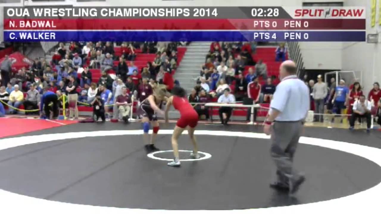 2014 OUA Championships: 51 kg York vs. Christianna Walker - YouTube
