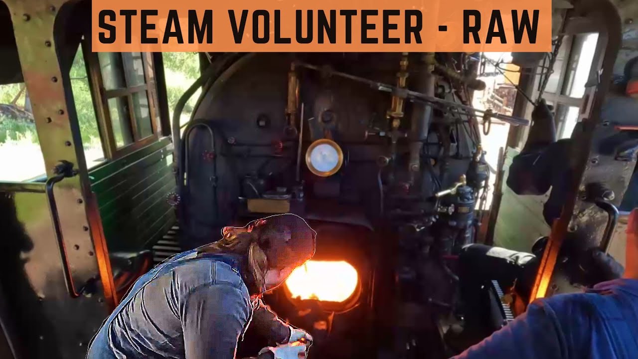 What's a full day as STEAM TRAIN CREW like? - YouTube