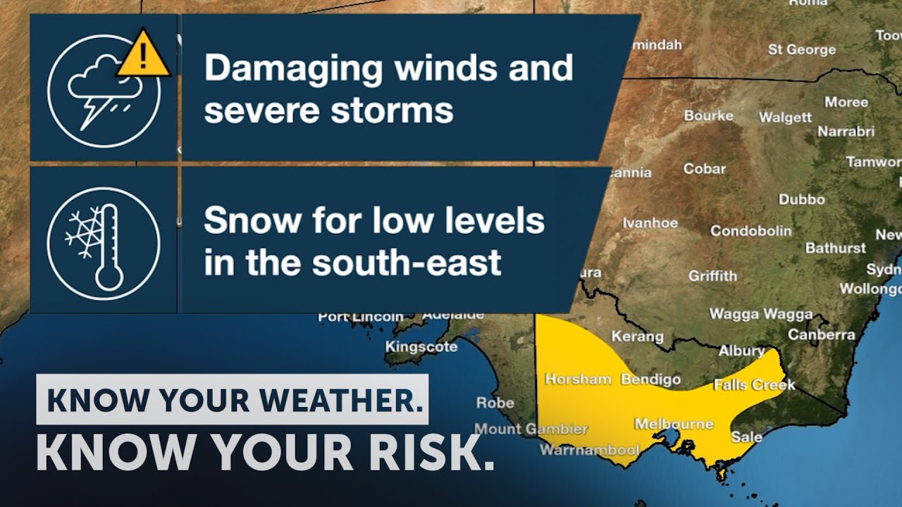 Severe Weather Update: intense cold front for Australia's southeast ...