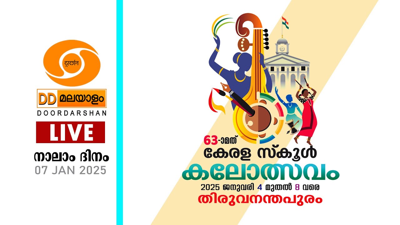 63rd Kerala School Kalolsavam അഞ്ചാം ദിനം 08-01-2025 - YouTube