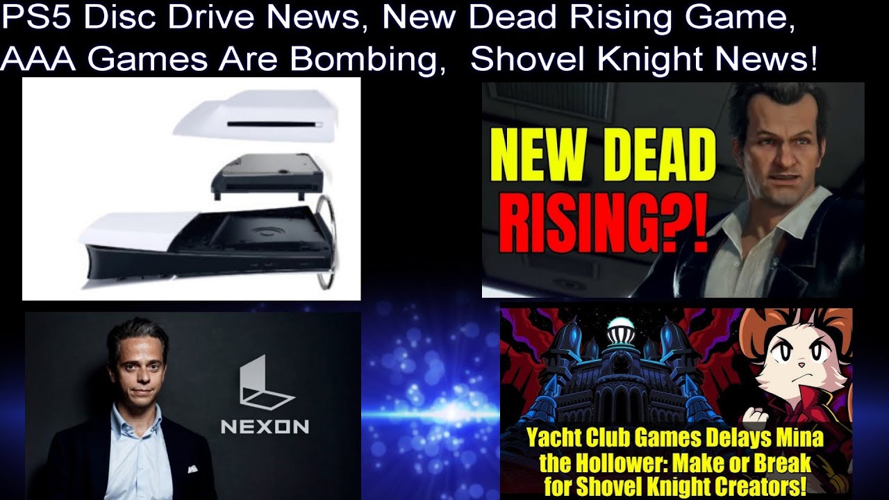 PS5 Disc Drive News | New Dead Rising Game? | AAAs Are Bombing | Shovel ...