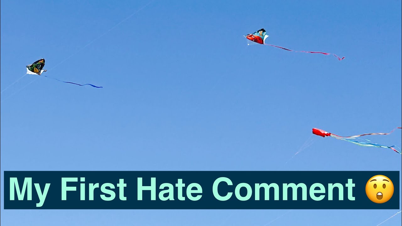 My First Hate Comment 😲 - YouTube