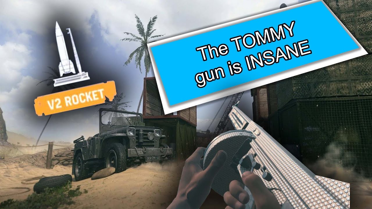 The BEST V2 Tommy gun setup in Call of Duty Vanguard - YouTube