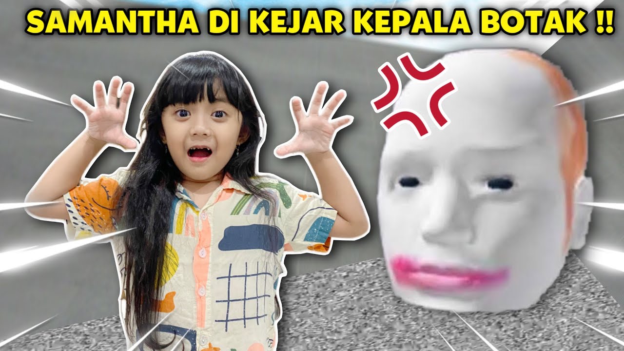 SAMANTHA DI KEJAR OM KEPALA BOTAK DI ROBLOX GAME VIRAL | TOCA BOCA ...