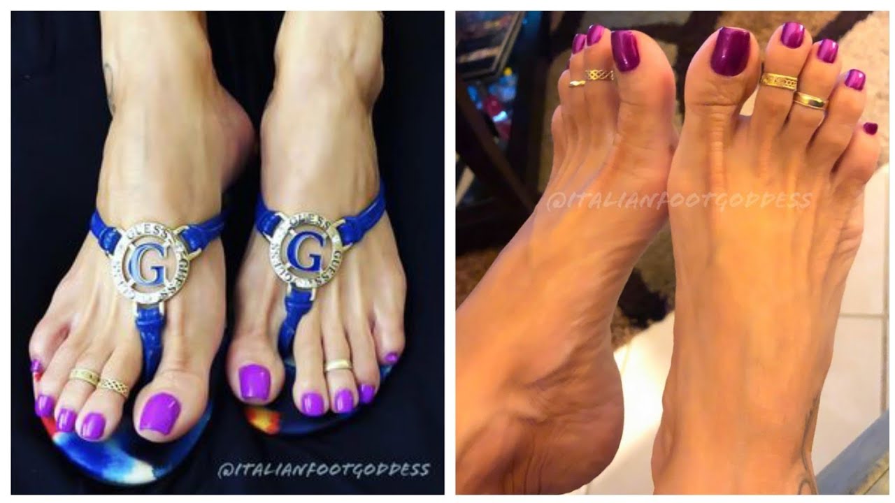 Interesting ideas of feet toe colors collection for women and girls ...