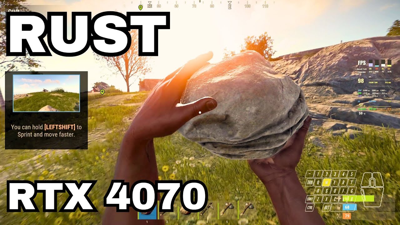 Ultra Rust: 1440p & 4K Meltdown with RTX 4070 & DLSS - YouTube