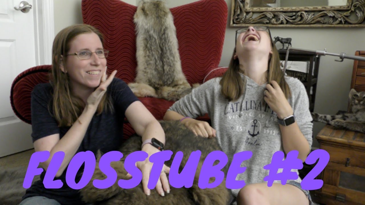 FlossTube #2: WIPs, Pattern Keeper, and Pizza! - YouTube