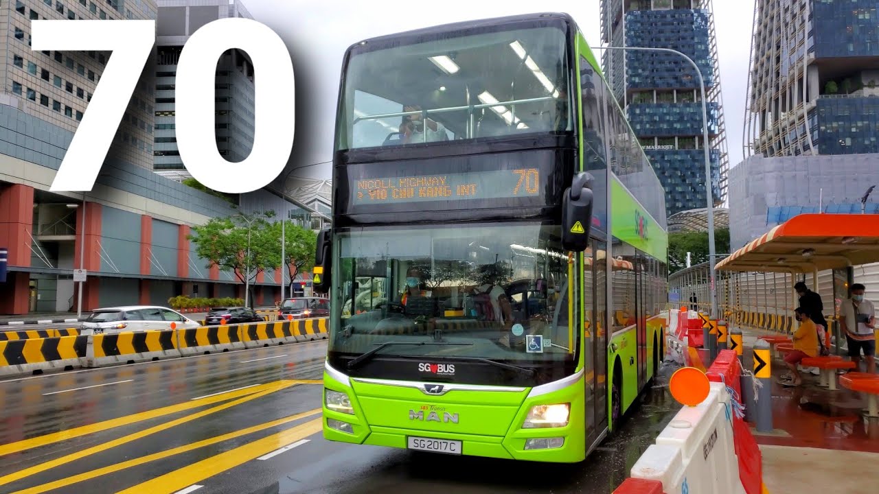 SBS Transit Bus Service 70 [MAN ND323F (Euro VI) (Batch 3) Joyride ...