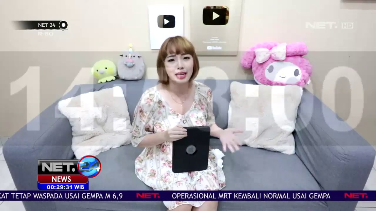 Viral, Youtuber Kimi Hime Membuat Video Klarifikasi Untuk Presiden ...