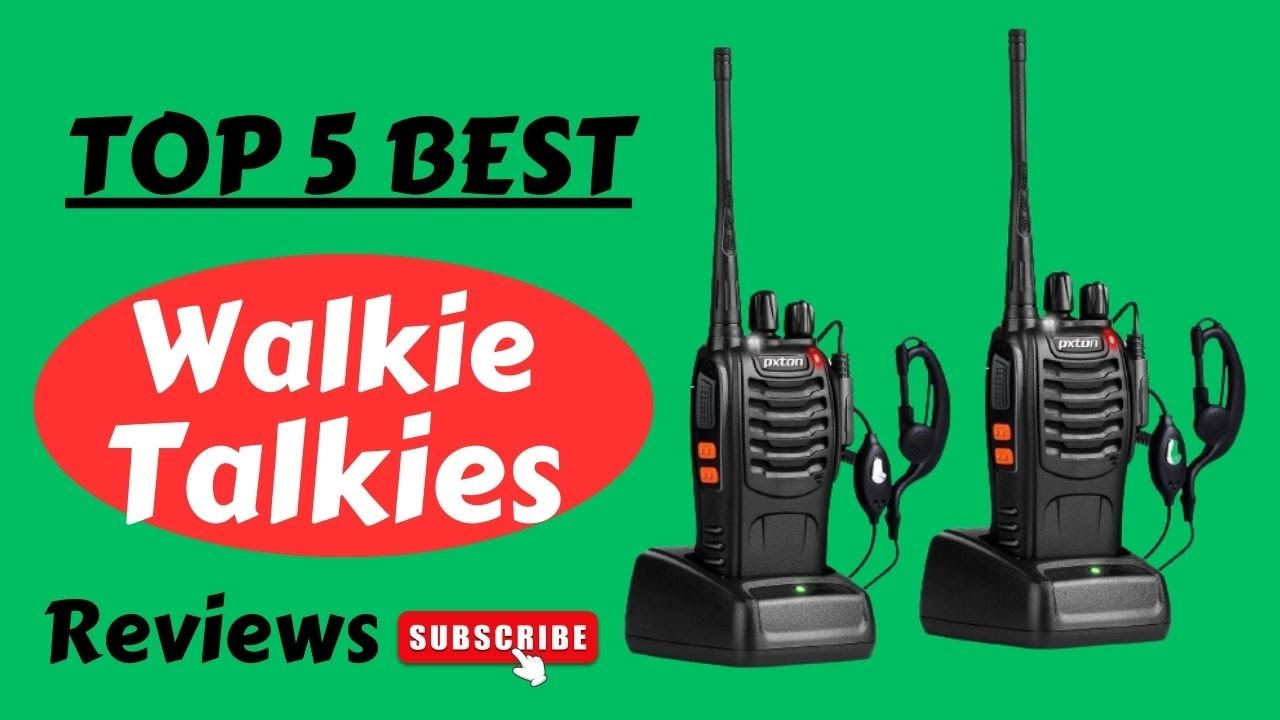 Top 5 Best Walkie Talkies In 2023 || Walkie Talkie Review - YouTube